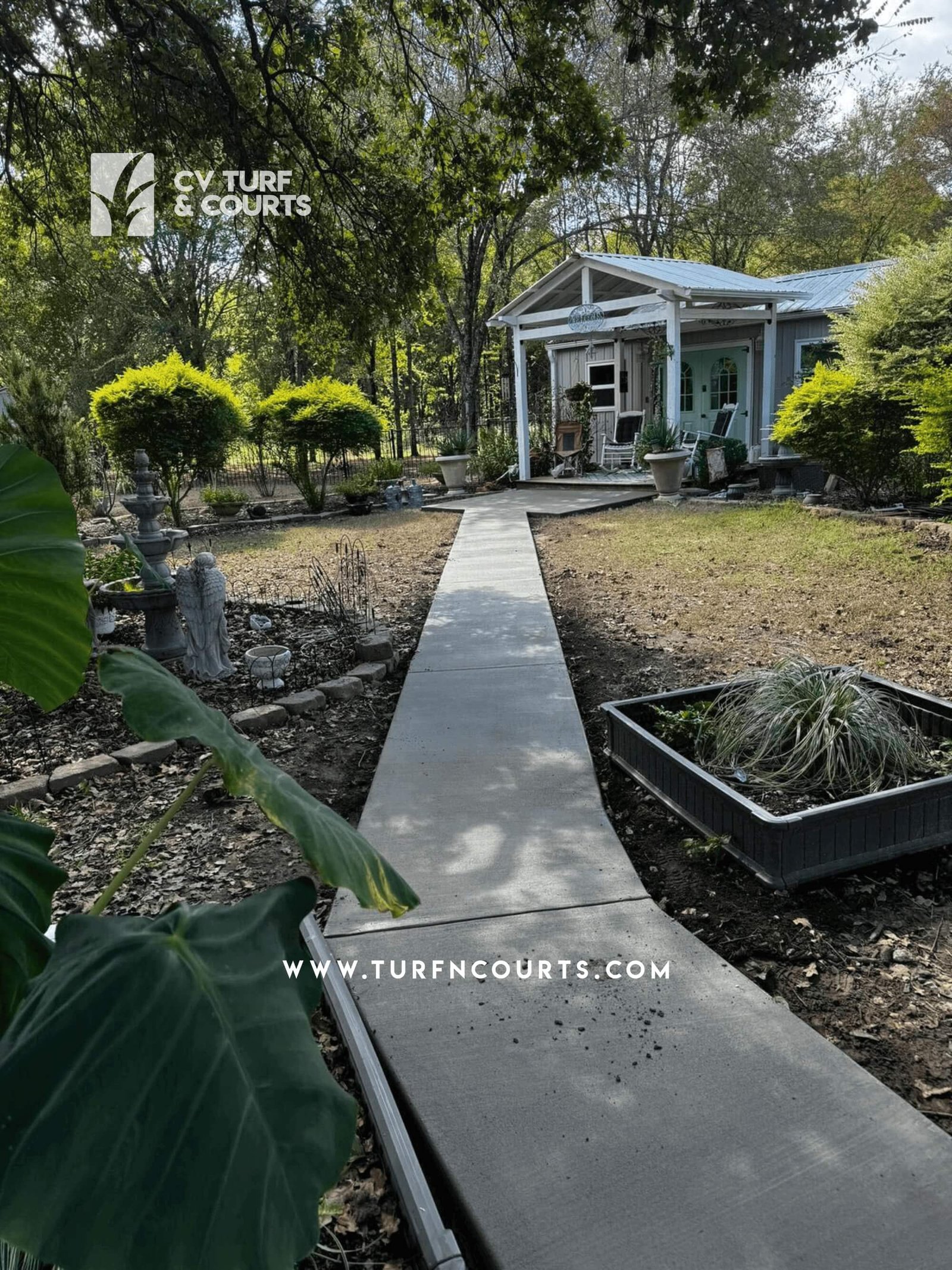 Premium Turf 'n' Court Installation | Clear Vision Turf 'n' Courts